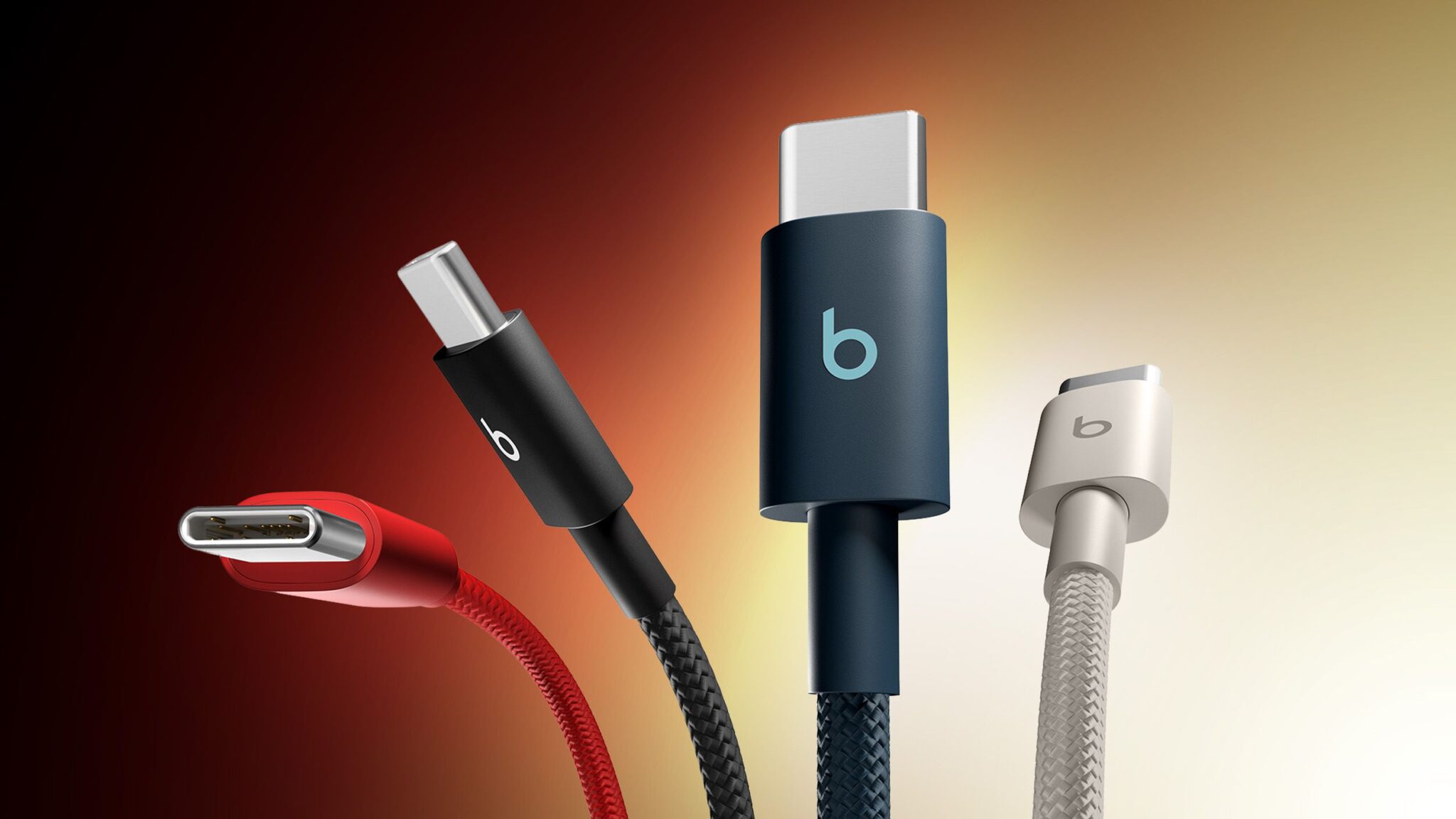 Beats presenta su primera colección de cables de carga